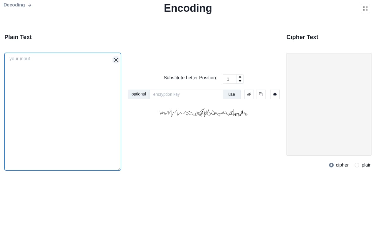 GitHub - Prottoy2938/cipher-delta: A web application that helps encode ...